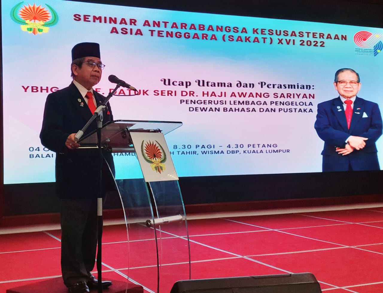 “Sastera Tetap Inklusif Sifatnya” – YBhg. Profesor Datuk Seri Awang Sariyan
