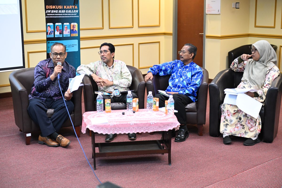Karya Sastera Awang Had Salleh Menjadi Tunjang Pembangunan Insan
