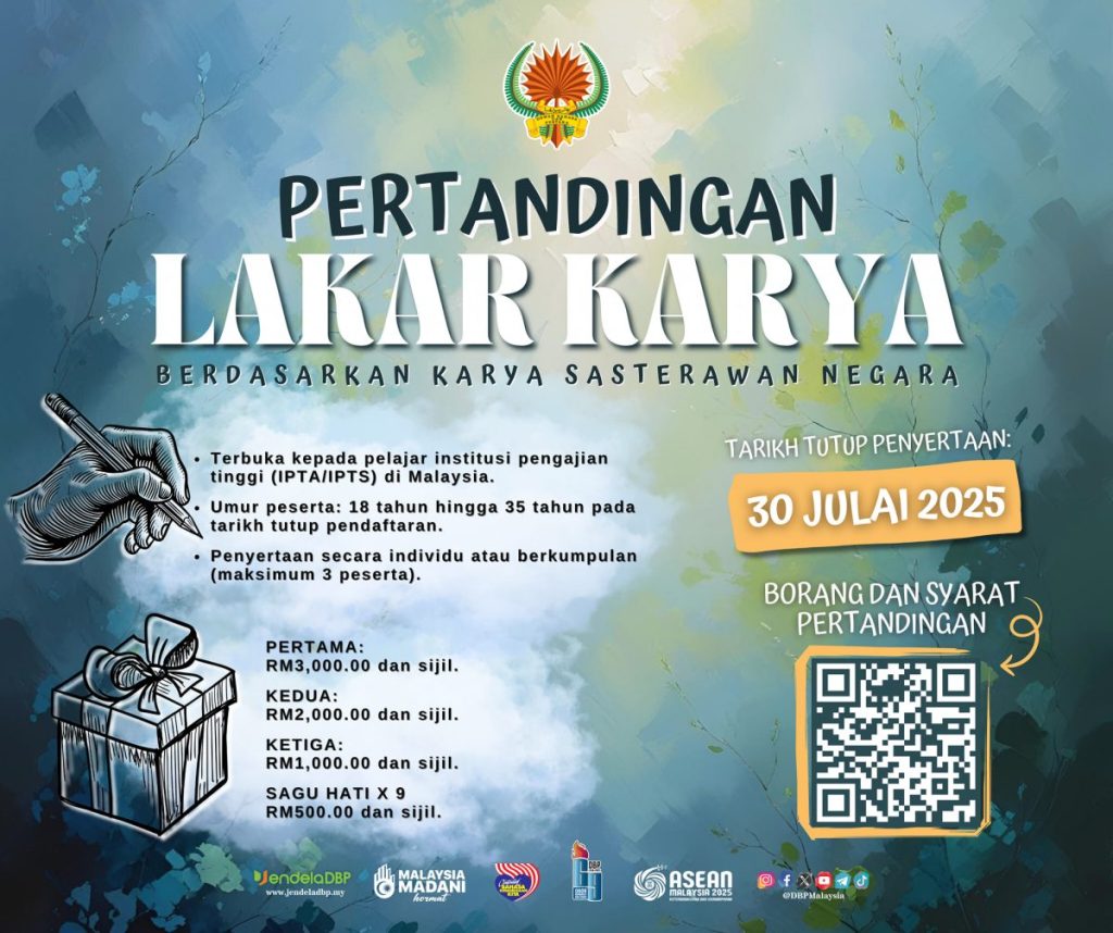 Pertandingan Lakar Karya Platform Pelajar IPT Tonjol Bakat dan Kreativiti